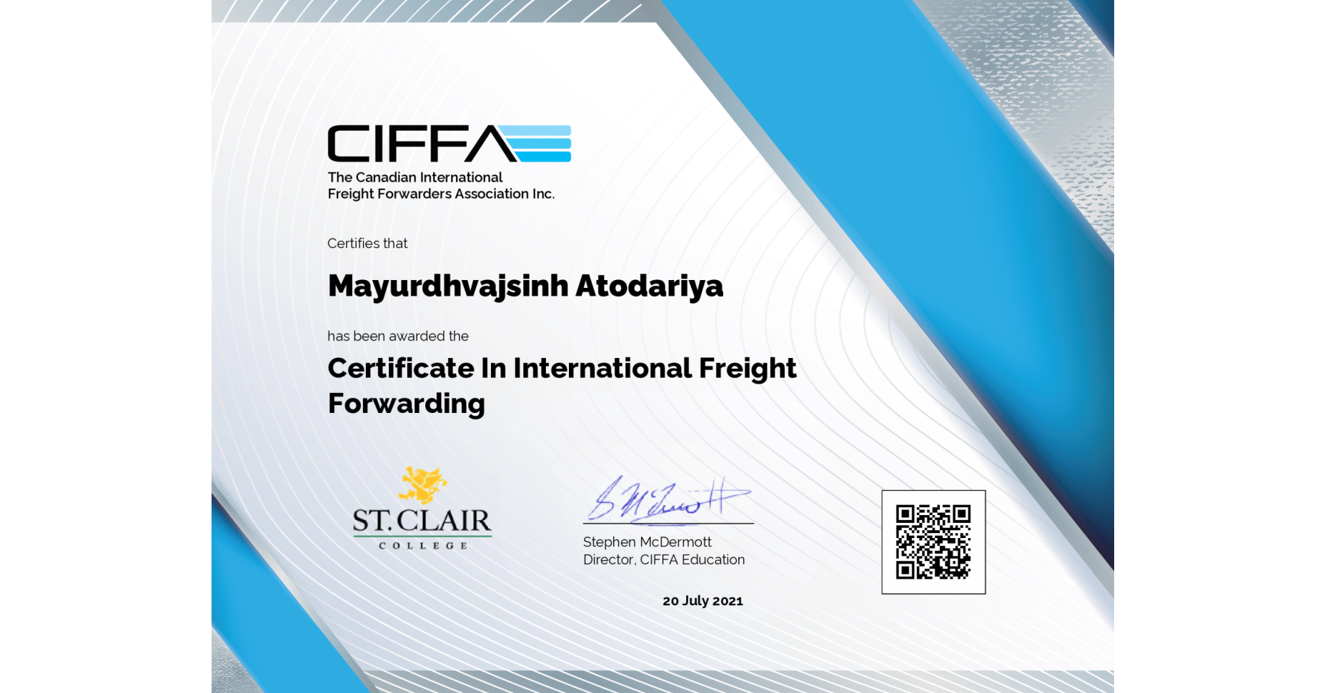 Certificate In International Freight Forwarding - Diplomasafe